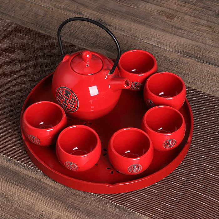 Chinese Tea Set Tray Included | Mandarin Factory