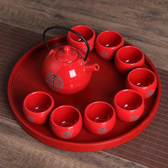 Chinese Tea Set Tray Included | Mandarin Factory