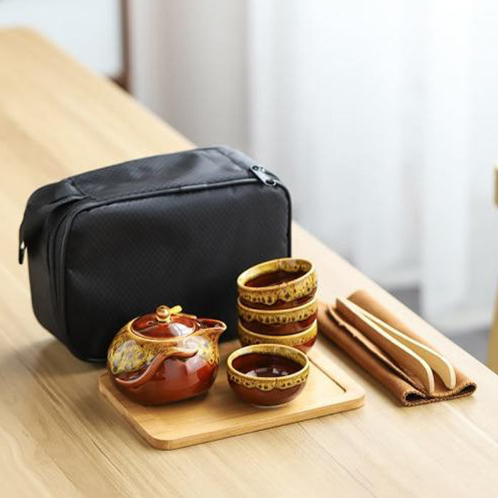 Ensemble À Thé Chinois Vintage En Porcelaine | Mandarin Factory