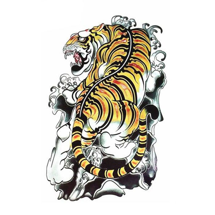 Chinese Tiger Chest Tattoo | Mandarin Factory