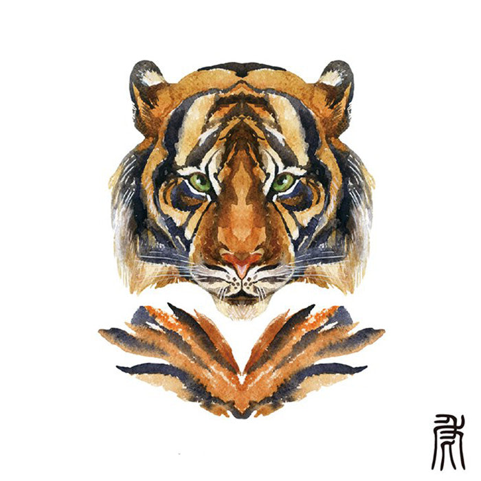 Chinese Zodiac Sign Tiger Tattoo | Mandarin Factory