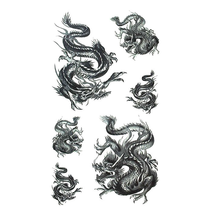 Tatouage Tribal Dragon Chinois | Mandarin Factory