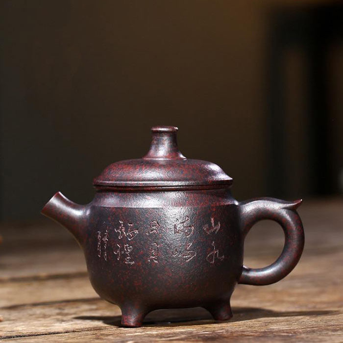 Chinesische Teekanne aus Keramik und Gusseisen | Mandarinenfabrik ...