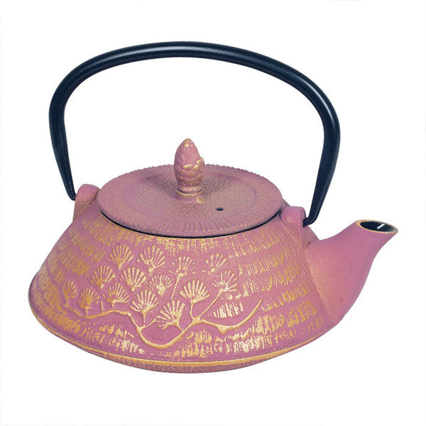 Théière Chinoise En Fonte Rose | Mandarin Factory