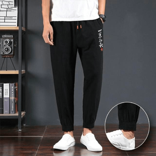 Black Chinese Pants | Mandarin Factory